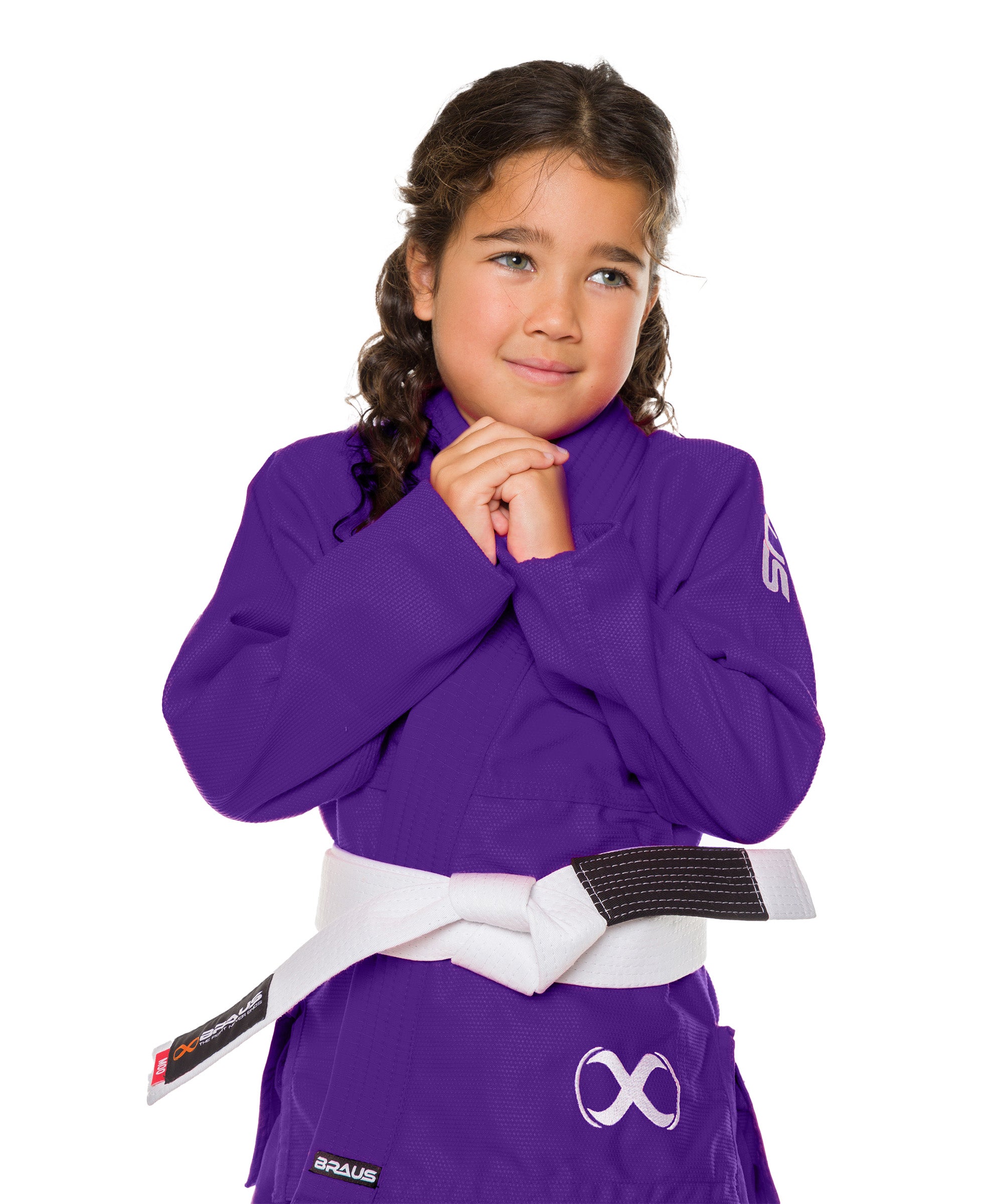 Premier Kids BJJ Gi Purple – Braus Fight Australia